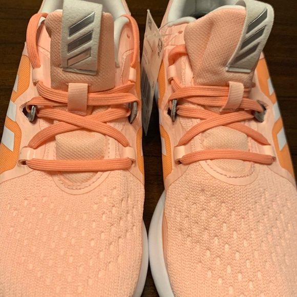 adidas | Shoes | Women Adidas Edgebounce Orange White Running Shoes ...